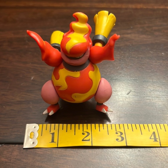 Pokemon | Toys | Tomy Pokemon Figure Toy 207 Magmortar Nintendo | Poshmark